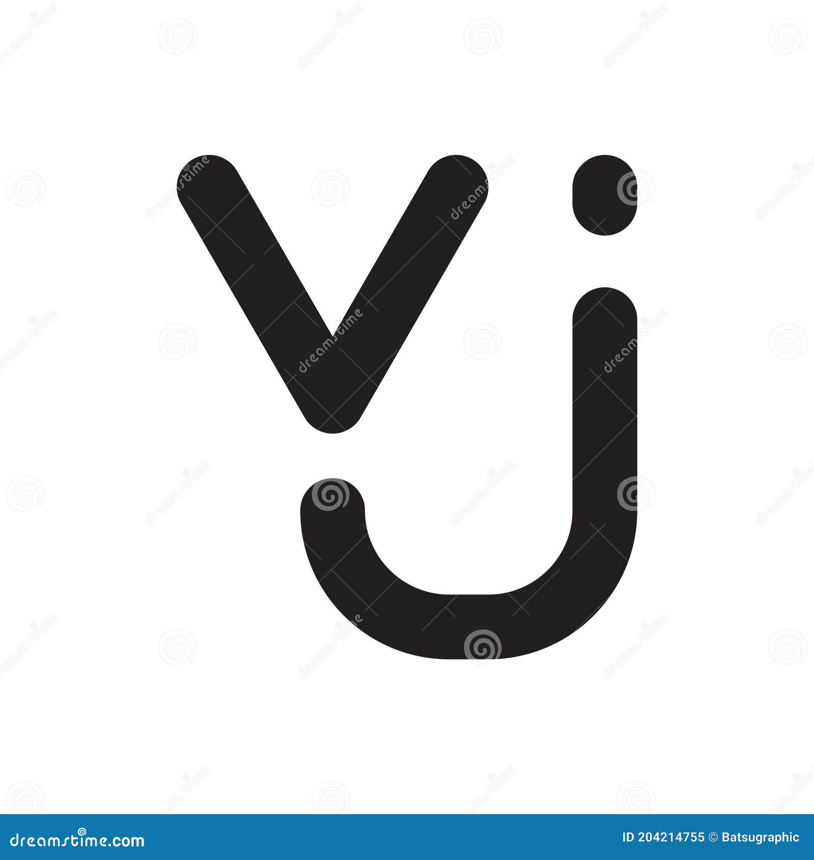 Vj Initial Letter Vector Logo Icon Stock Vector - Illustration of ...