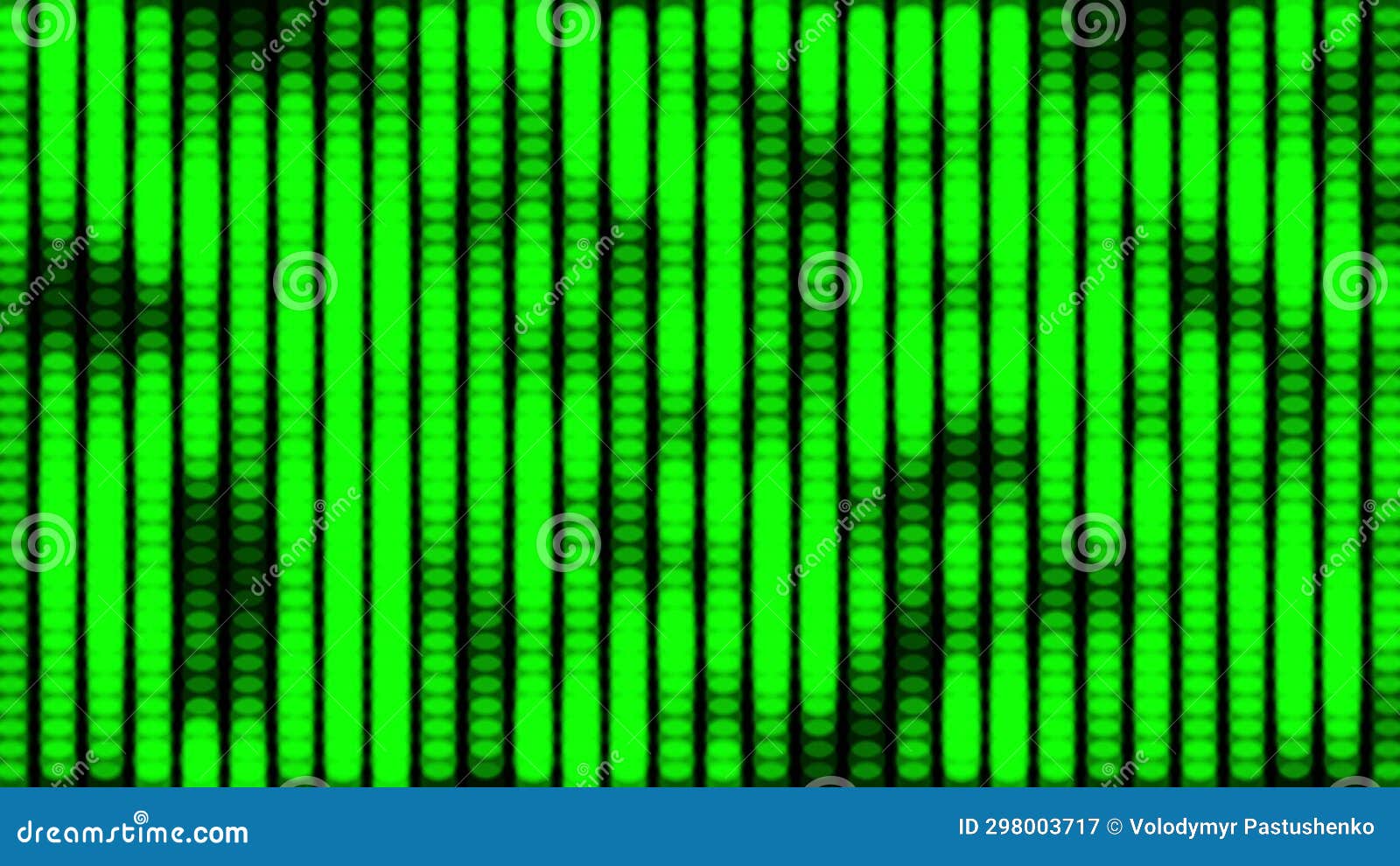 VJ Loop Background. Cloud Texture with Green Circles. Abstract ...