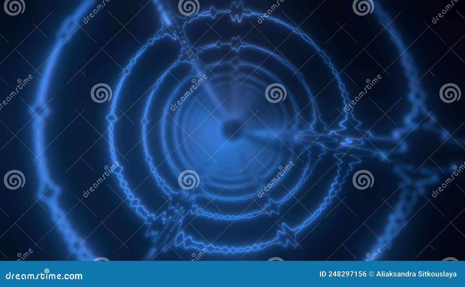 VJ Motion Graphics, Audio Vu Meter Spectrum Waveform Circle Beat React ...