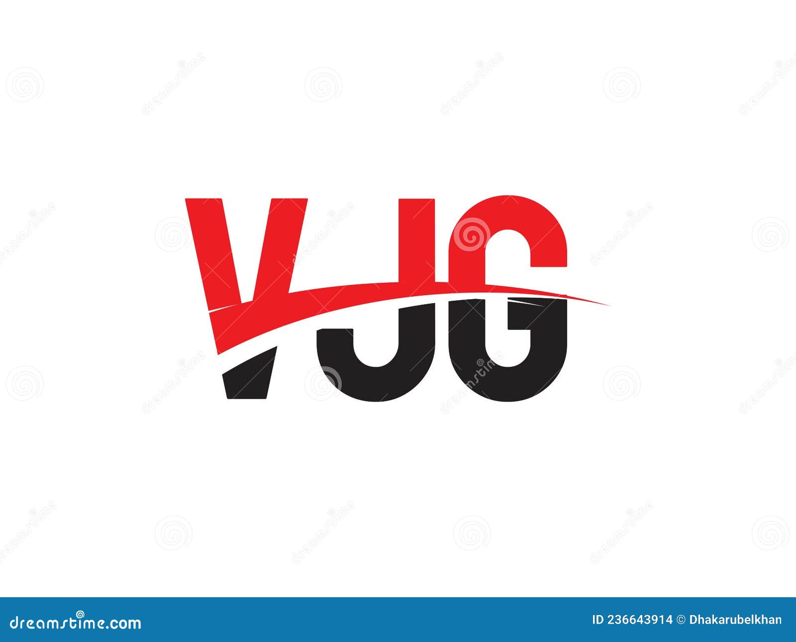 VJG Letter Initial Logo Design Vector Illustration Stock Vector ...