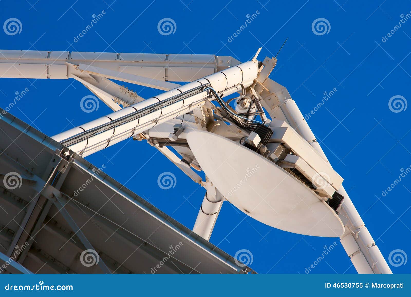 VLA Very Large Array Radio Telescope Stock Image - Image of equipment ...