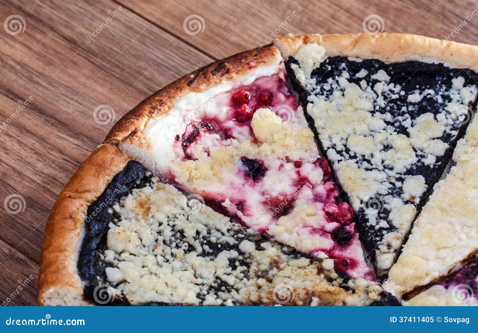 Vlaai stock afbeelding. Image of graangewas, assortiment - 37411405