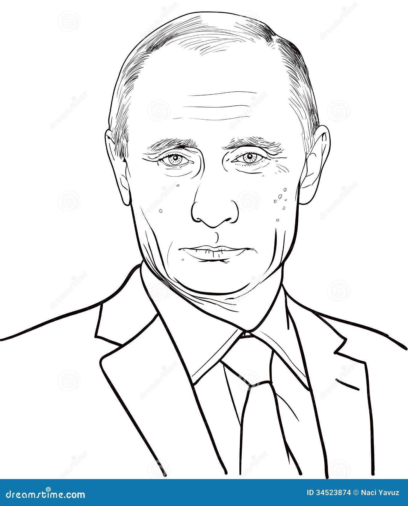 Vladimir Putin immagine stock editoriale. Illustrazione di riga - 34523874