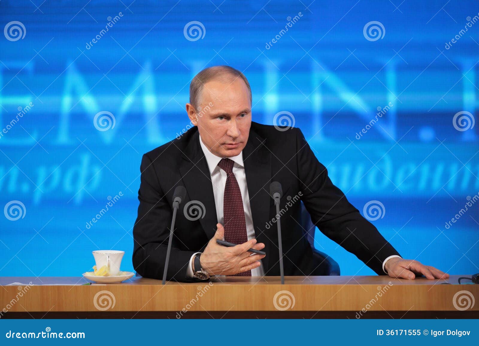 Vladimir Putin immagine editoriale. Immagine di vladimir - 36171555