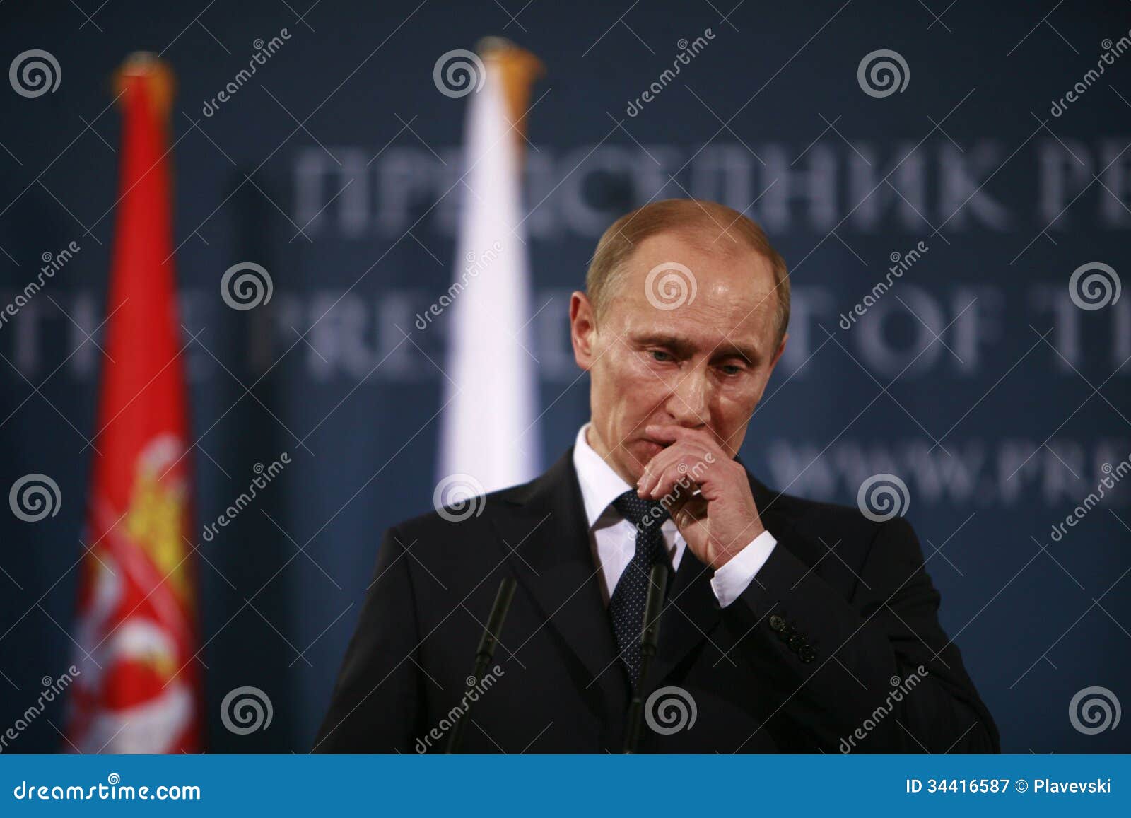 Vladimir Vladimirovich Putin Redaktionelles Stockfotografie - Bild von ...