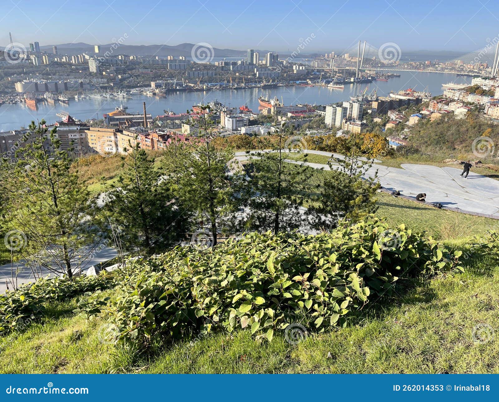 Vladivostok, Russia, October, 12, 2022.Sunny October in Vladivostok ...