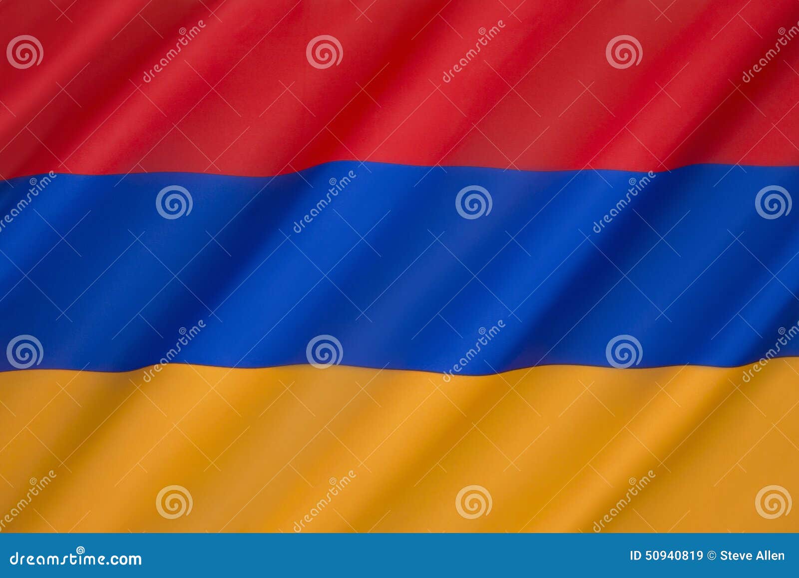 Vlag van Armenië stock afbeelding. Image of naturaliseer - 50940819