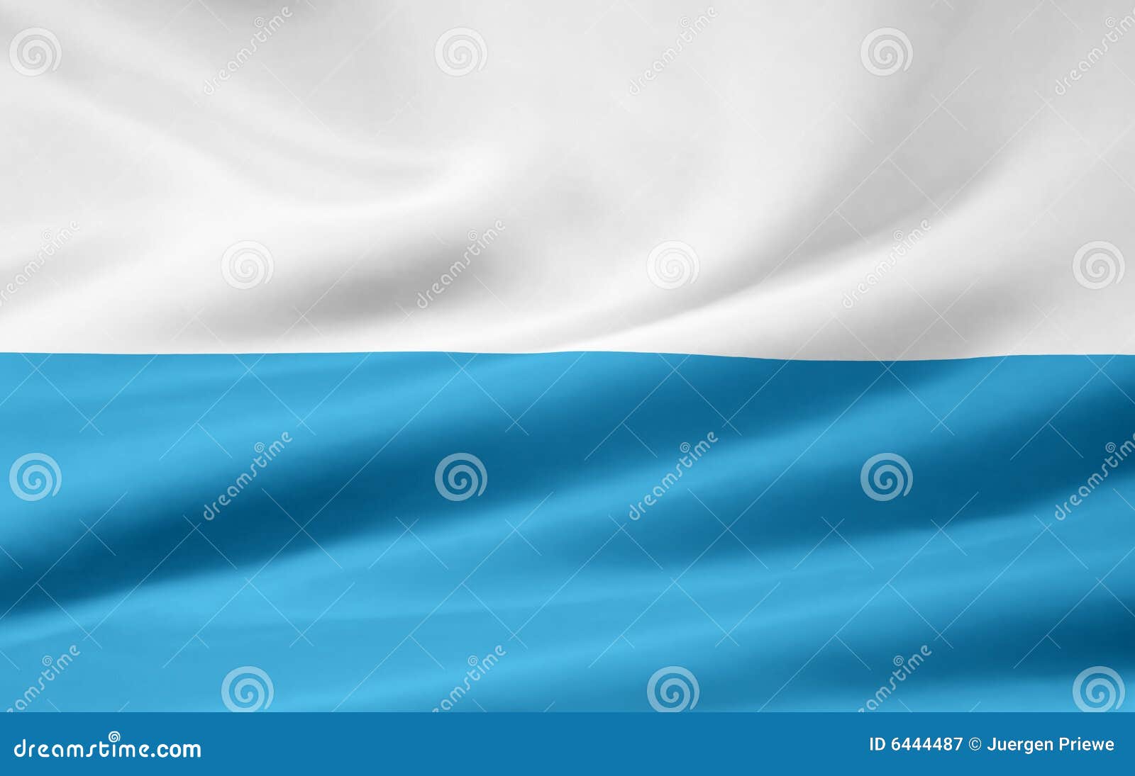 Vlag Van Beieren - Gestreepte Versie Stock Illustratie - Illustration ...