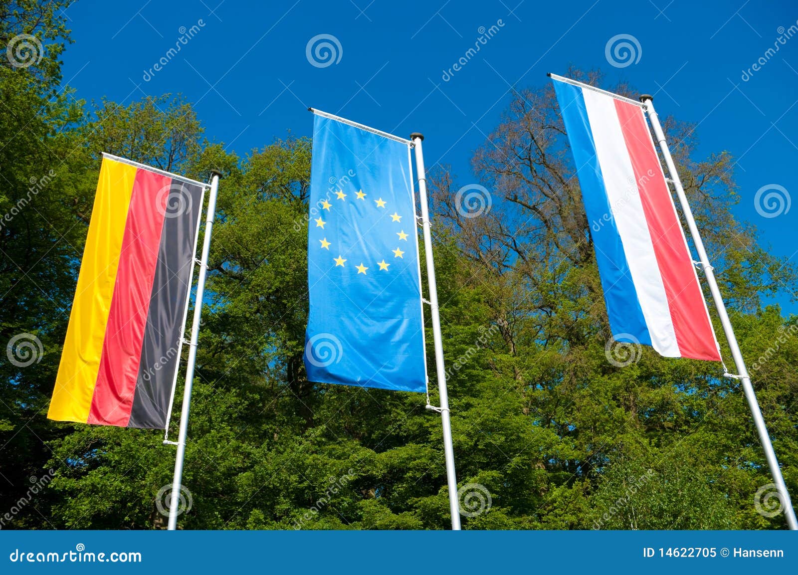 Vlag van Europese Unie stock afbeelding. Image of duitsland - 14622705