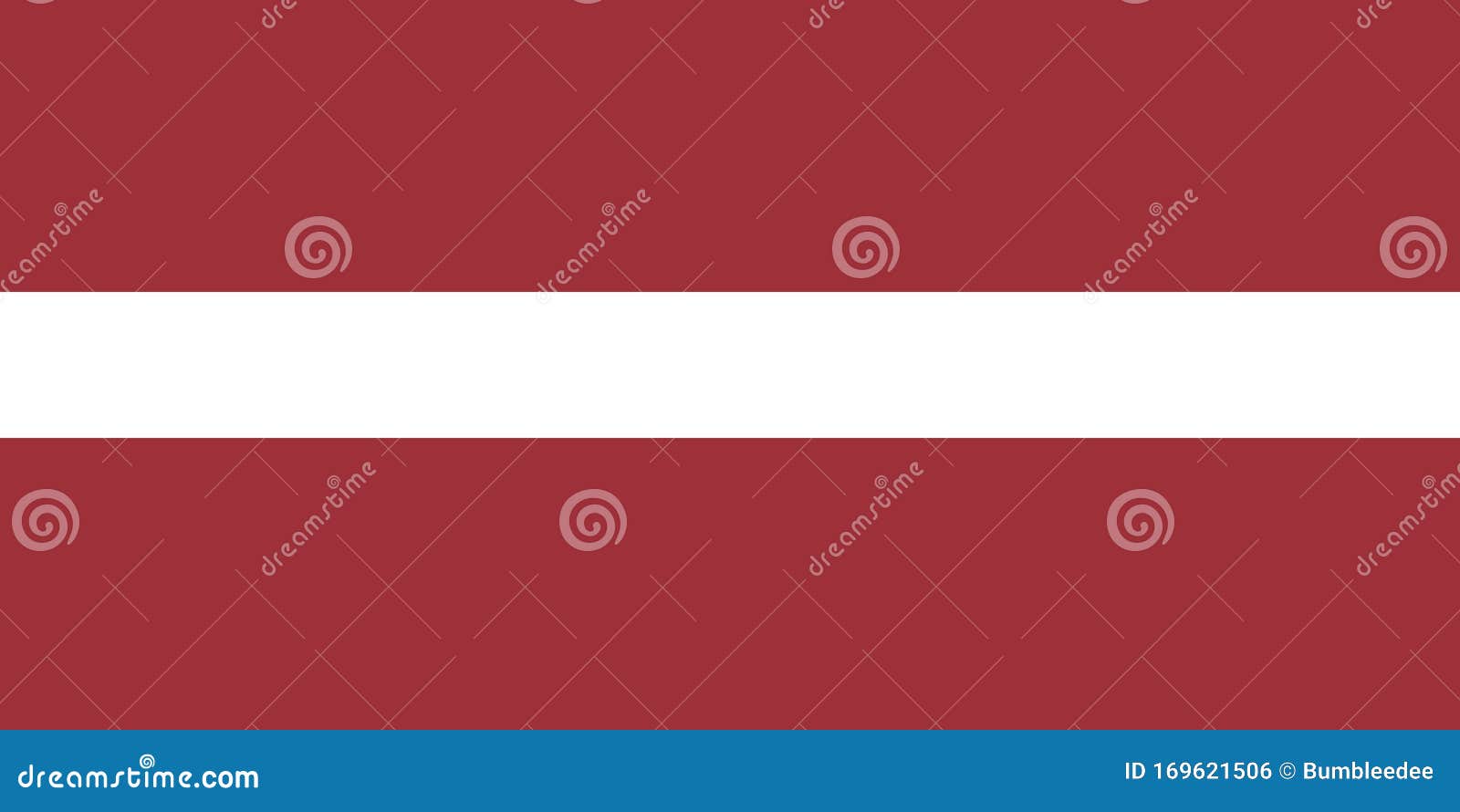 Vlag Van Letland De Nationale Vlag Van Letland Stock Illustratie ...