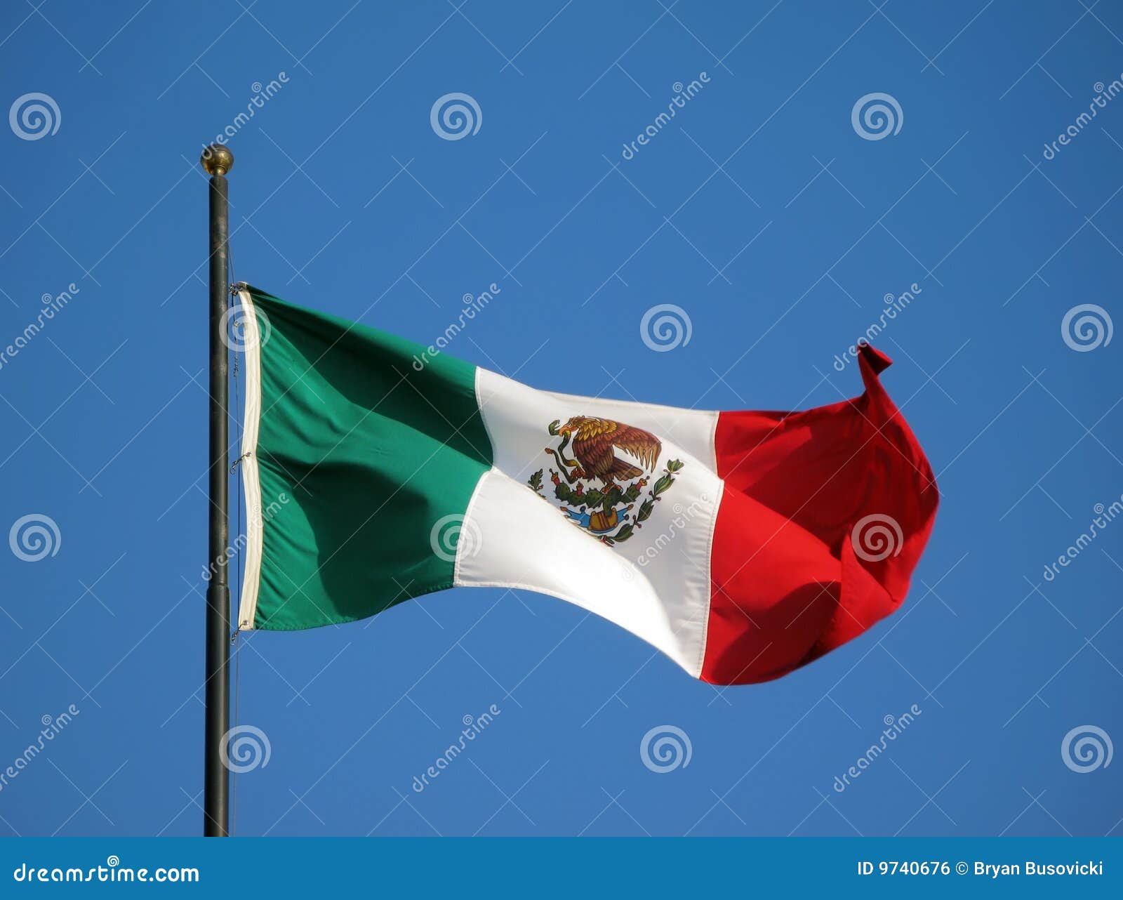 Vlag van Mexico stock foto. Image of naturaliseer, genaturaliseerd ...