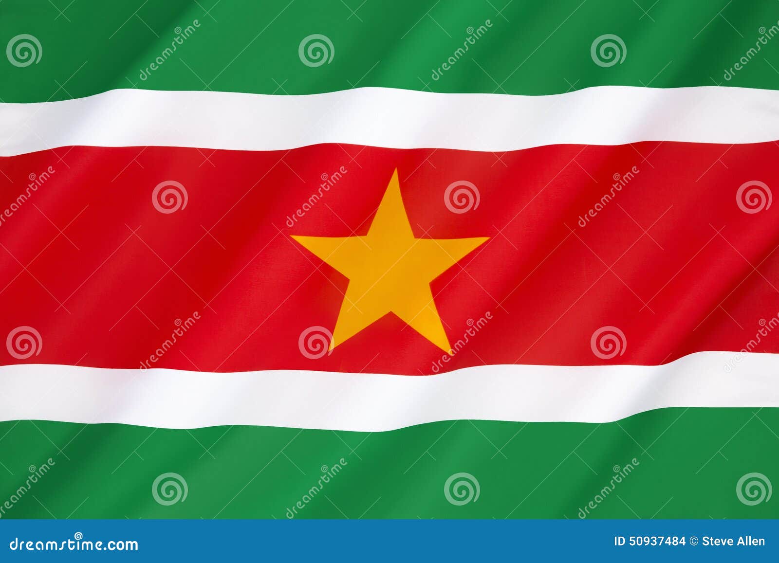 Vlag van Suriname stock foto. Image of zuiden, naturaliseer - 50937484