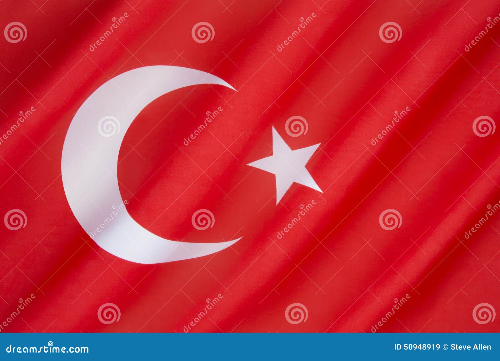 Vlag van Turkije stock afbeelding. Image of landen, reis - 50948919