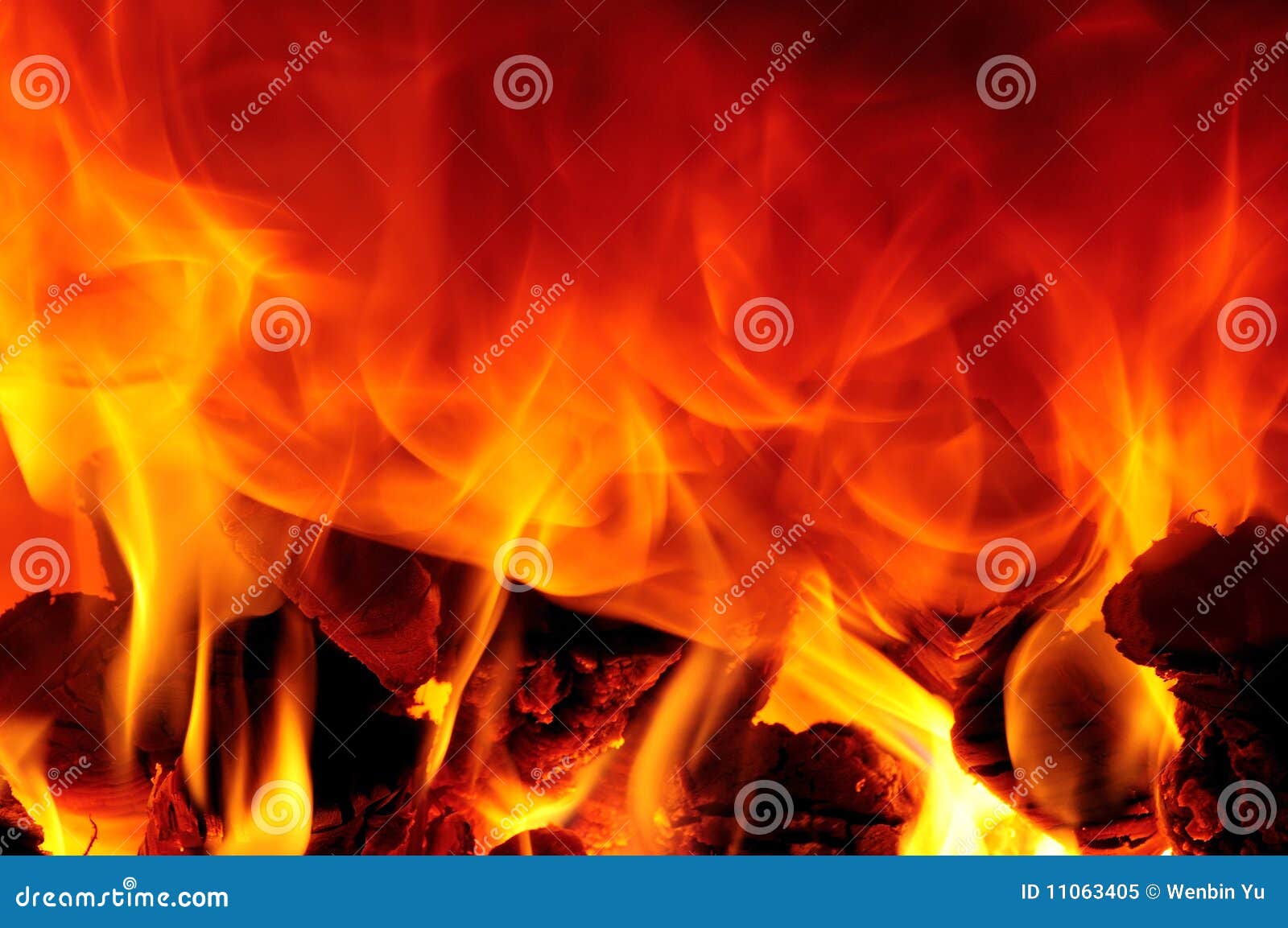 Vlam stock afbeelding. Image of brandstof, hitte, vuren - 11063405