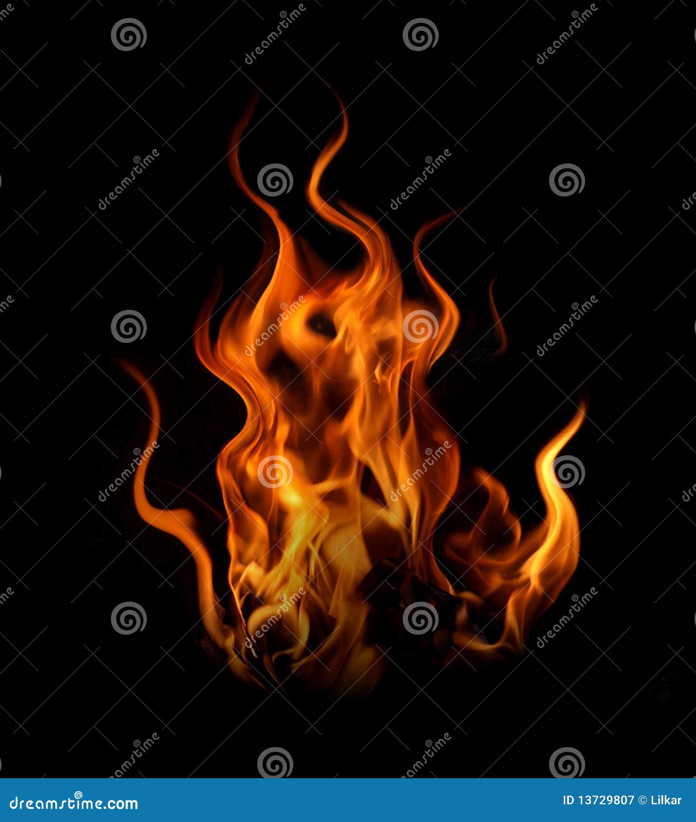Vlam stock afbeelding. Image of gevaar, opvlammen, vuur - 13729807