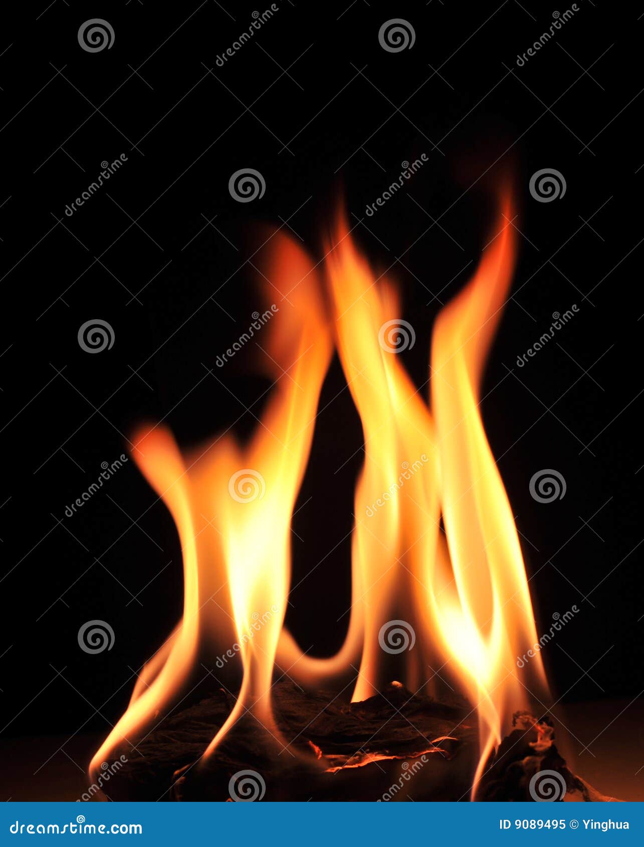 Vlam stock afbeelding. Image of achtergrond, ontwerp, geel - 9089495