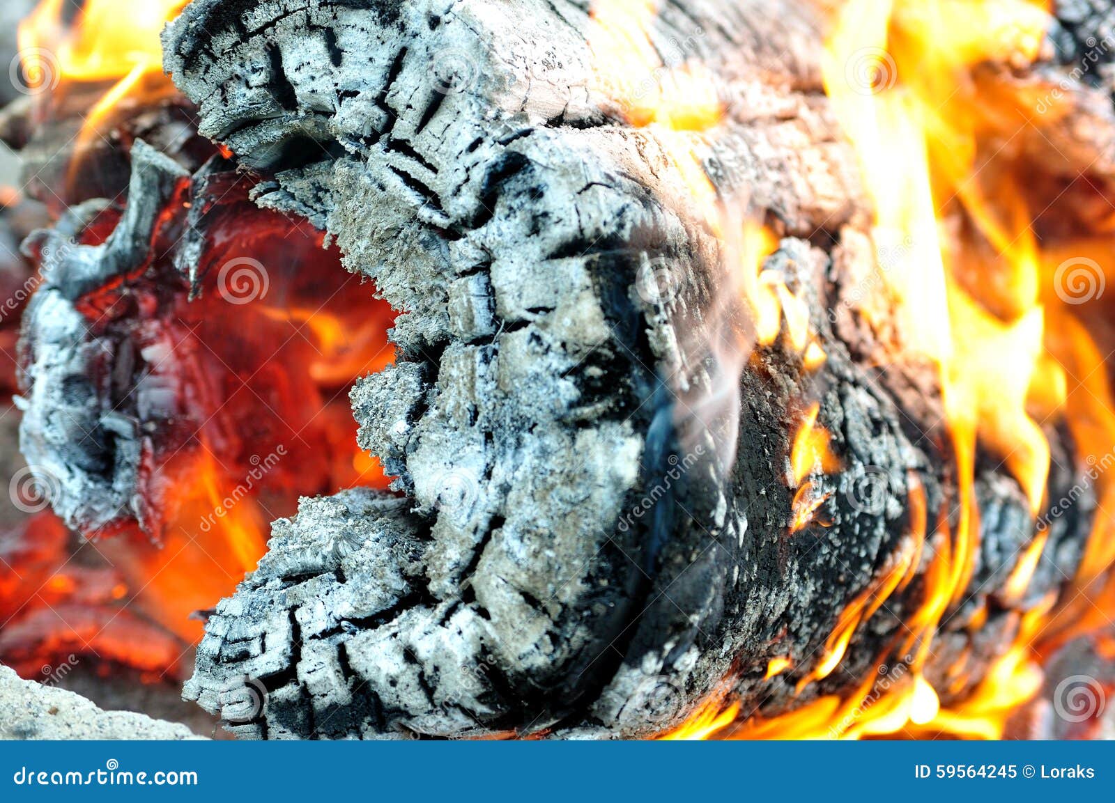 Vlammen van een kampvuur stock afbeelding. Image of vlam - 59564245