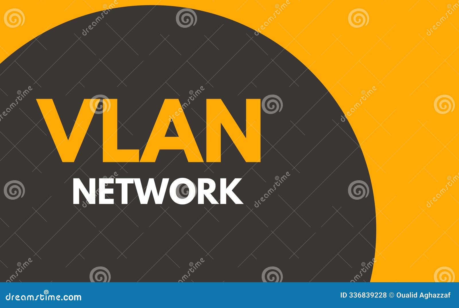 VLAN Network, Virtual Local Area Network Stock Illustration ...