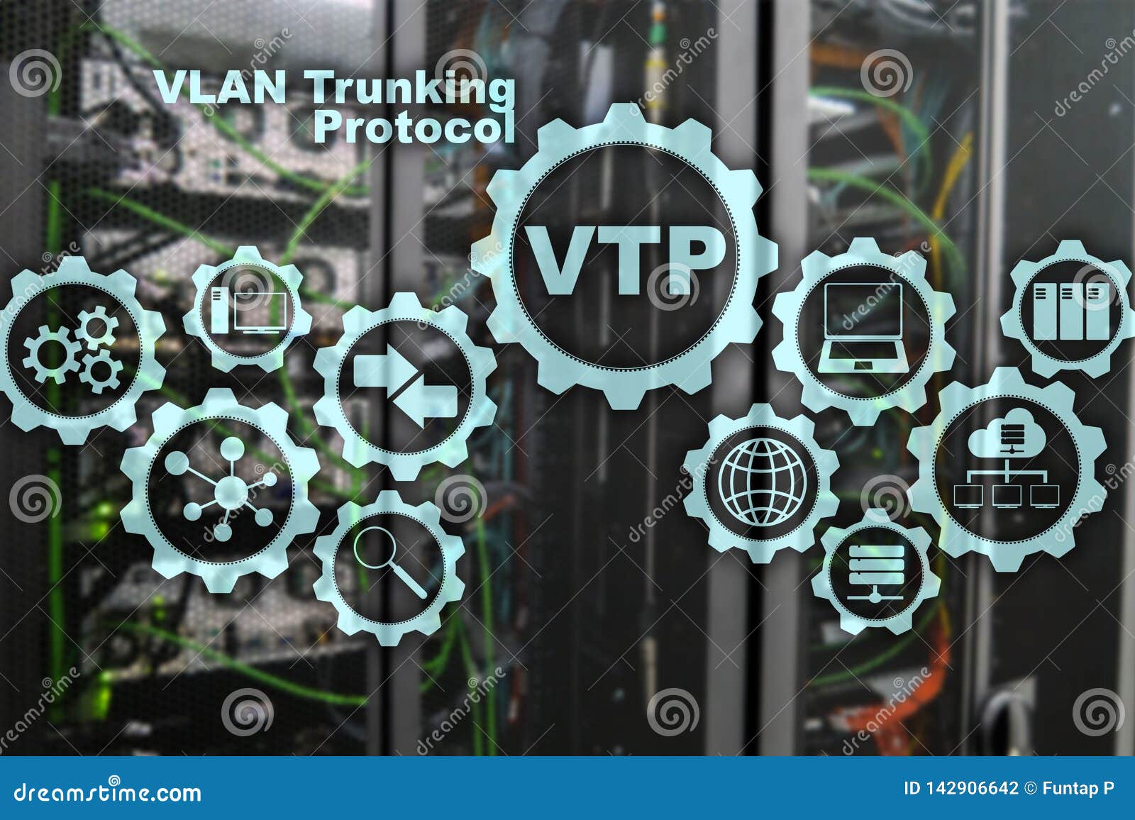 VLAN Trunking Protocol. Virtual Local Area Network. VTP. Stock ... VLAN Trunking Protocol. Virtual Local Area Network. VTP. Stock ...