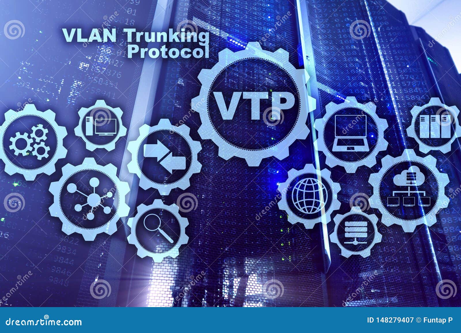 VLAN Trunking Protocol. Virtual Local Area Network. VTP. Stock ... VLAN Trunking Protocol. Virtual Local Area Network. VTP. Stock ...