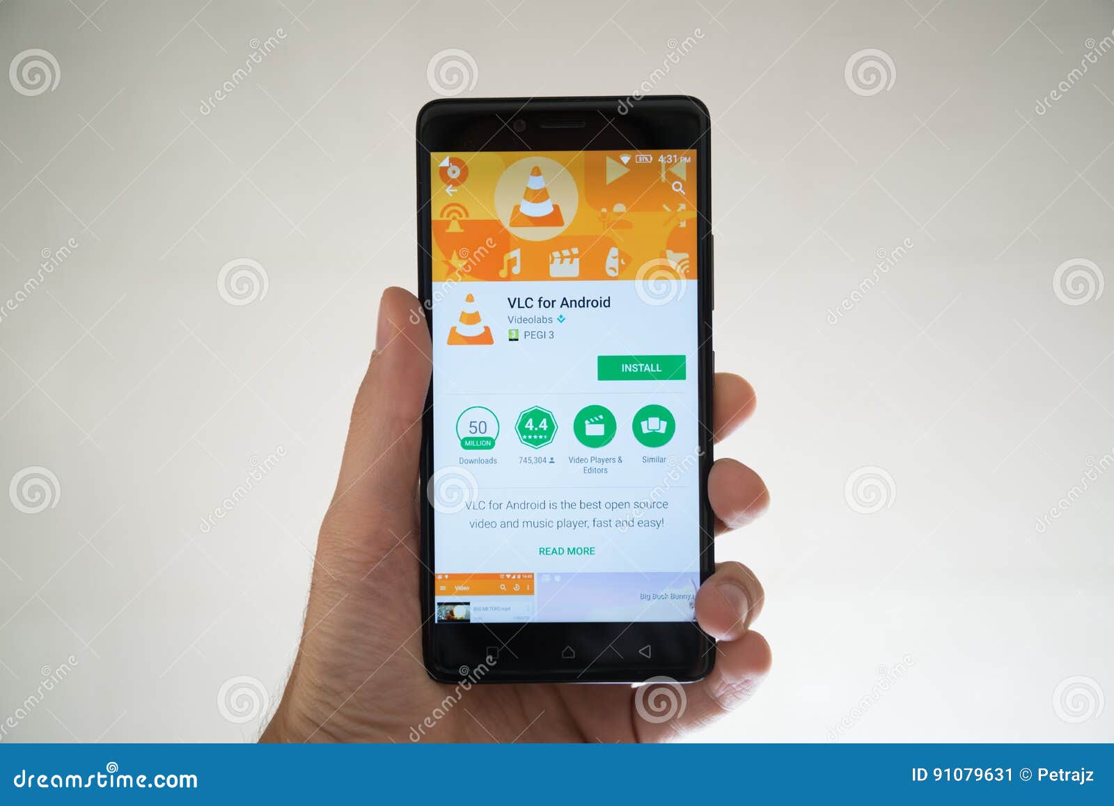 VLC for Android editorial photo. Image of mobile, connection - 91079631