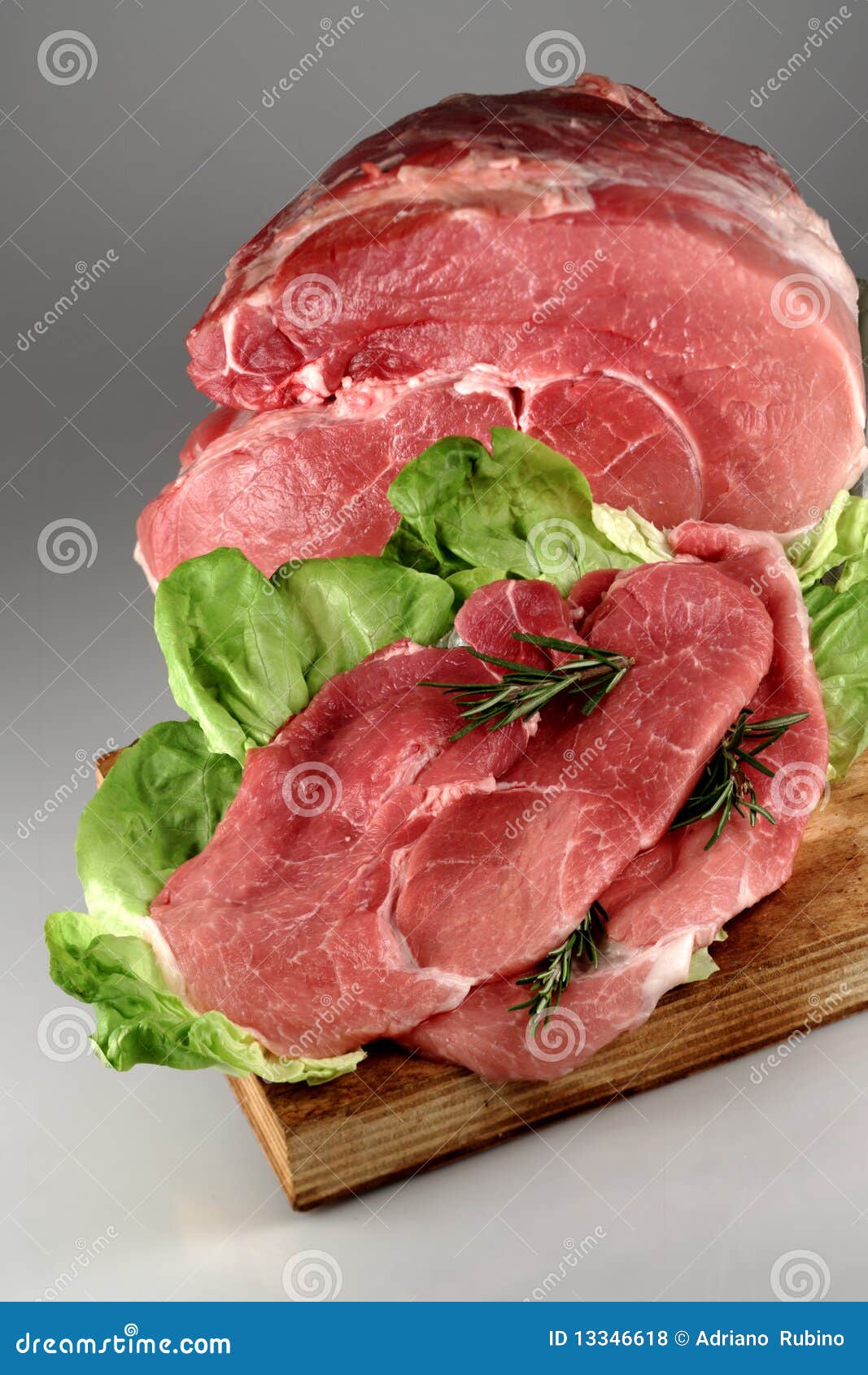 Vlees stock foto. Image of culinair, eten, keuken, vetten - 13346618