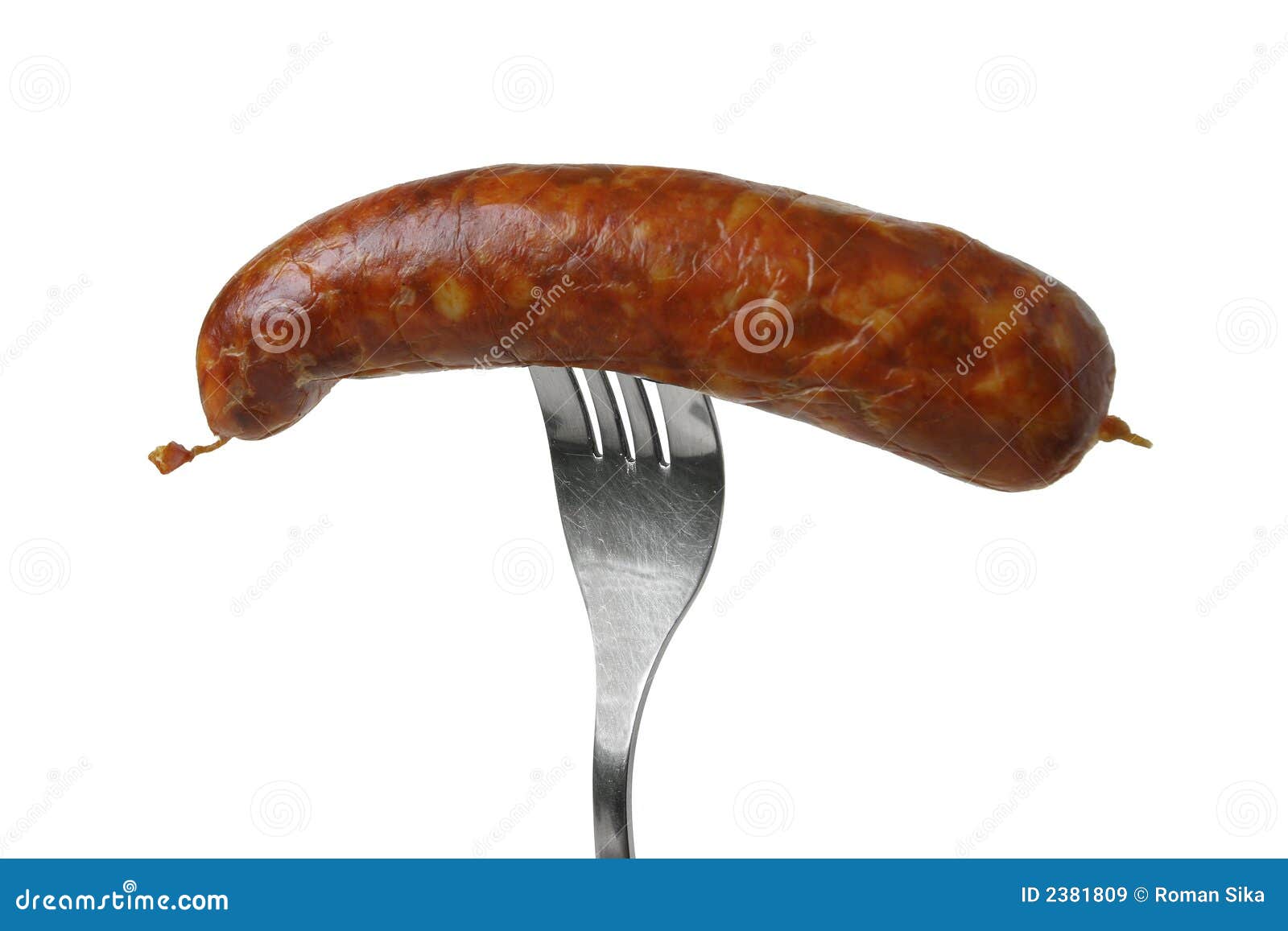 Vlees-worst stock afbeelding. Image of bakkerij, picknick - 2381809