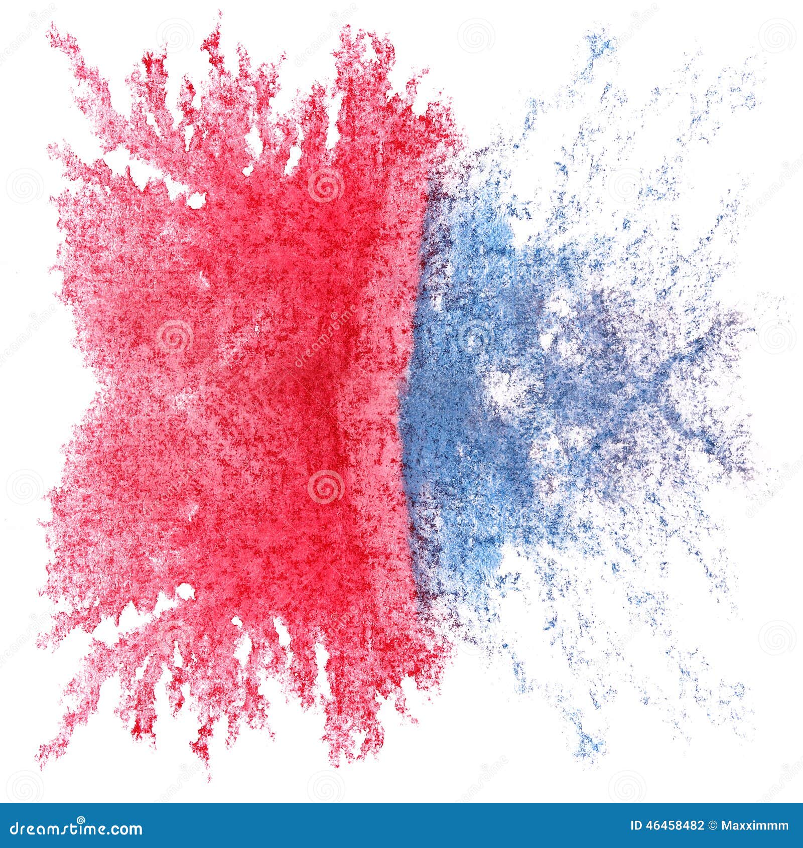Vlek Van De De Inktverf Van De Kunst De Rode, Blauwe Waterverf Stock ... Vlek Van De De Inktverf Van De Kunst De Rode, Blauwe Waterverf Stock ...