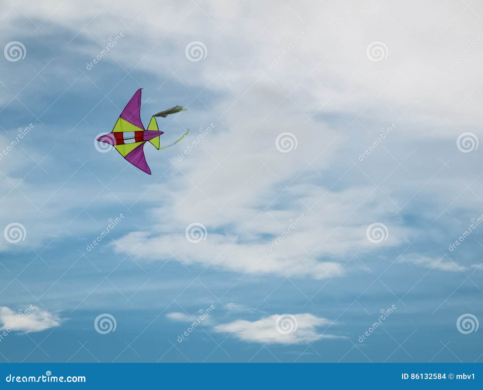 Vlieger stock foto. Image of vakantie, land, openlucht - 86132584