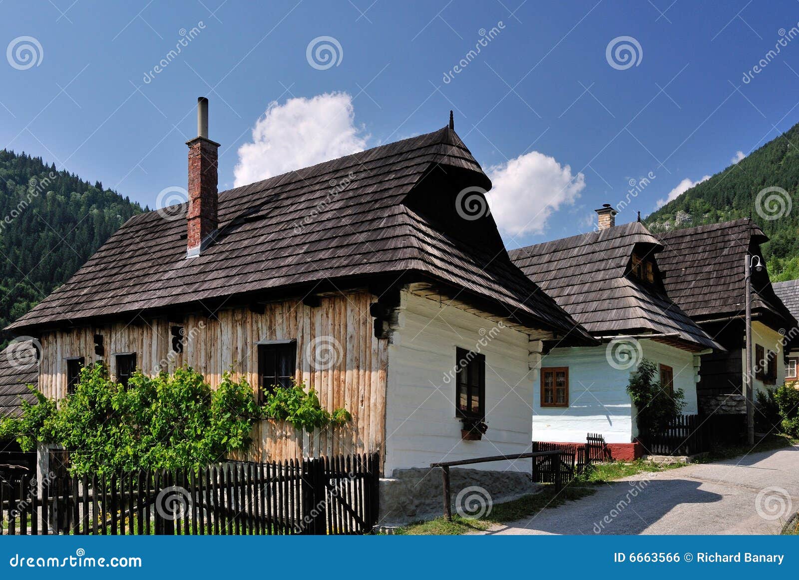 Vlkolinec, Liptov Region, Slovakia, UNESCO Stock Photo - Image of ...