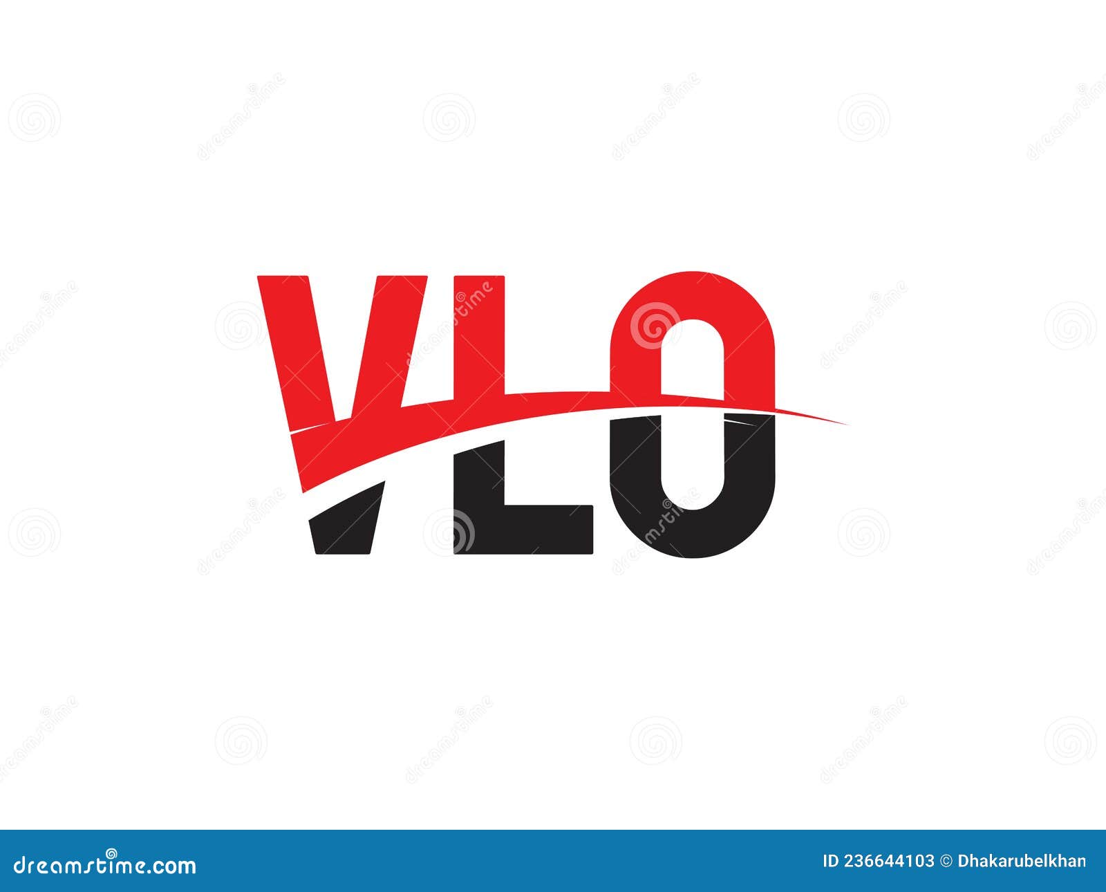 VLO Letter Initial Logo Design Vector Illustration Stock Vector ...