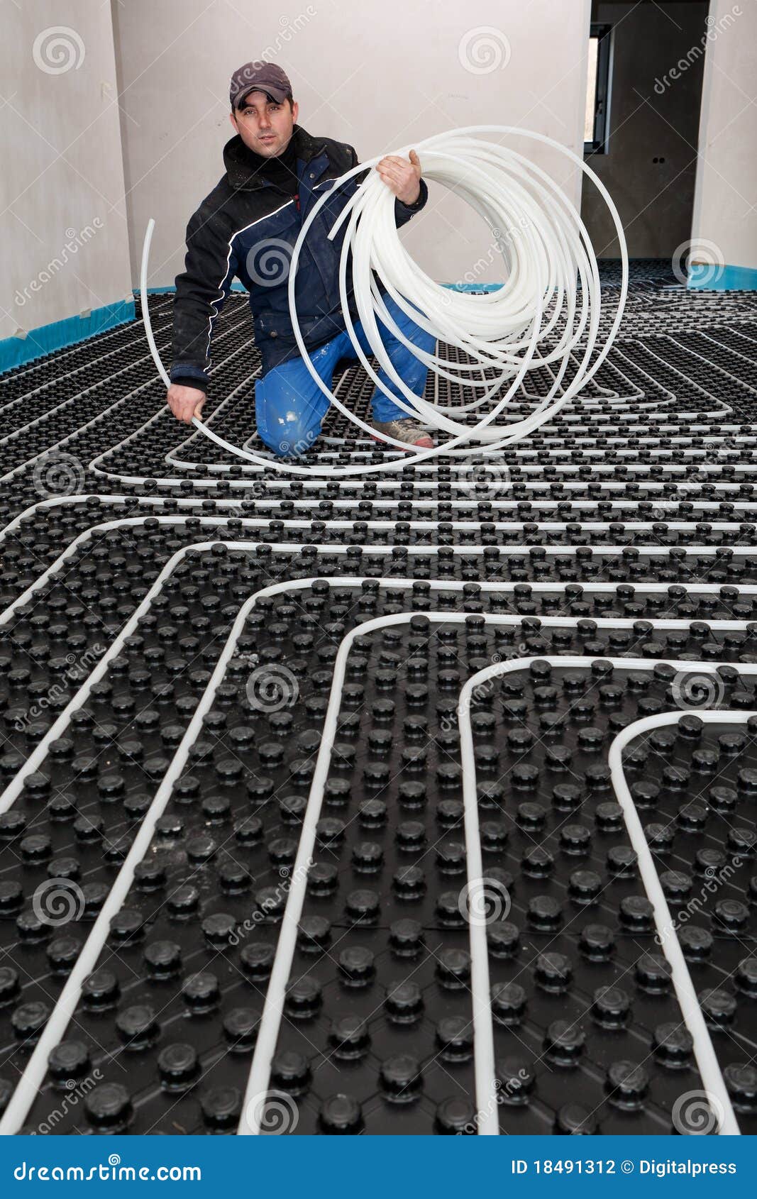 Vloerverwarming En Het Koelen Stock Foto - Image of comfort, feesten ...