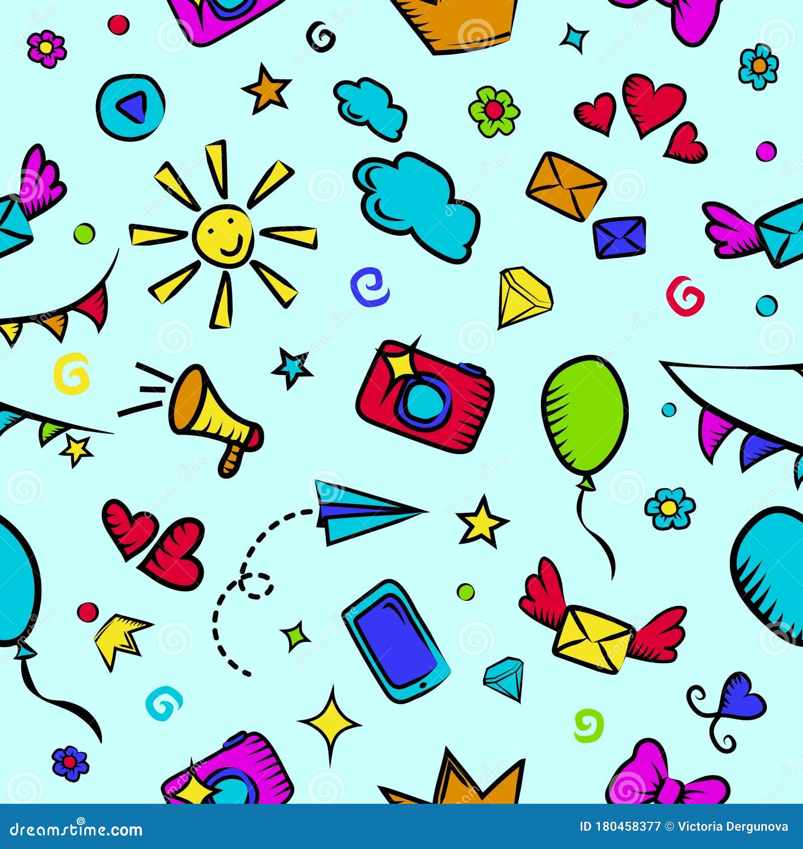 Vlog and Blog Design Concept Stock Vector - Illustration of post ...