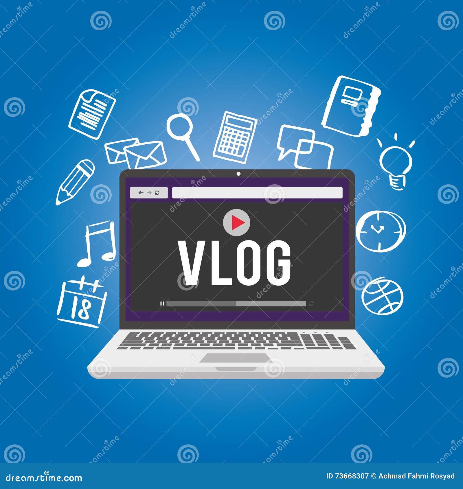 Vlog Cartoons, Illustrations & Vector Stock Images - 16887 Pictures to ...