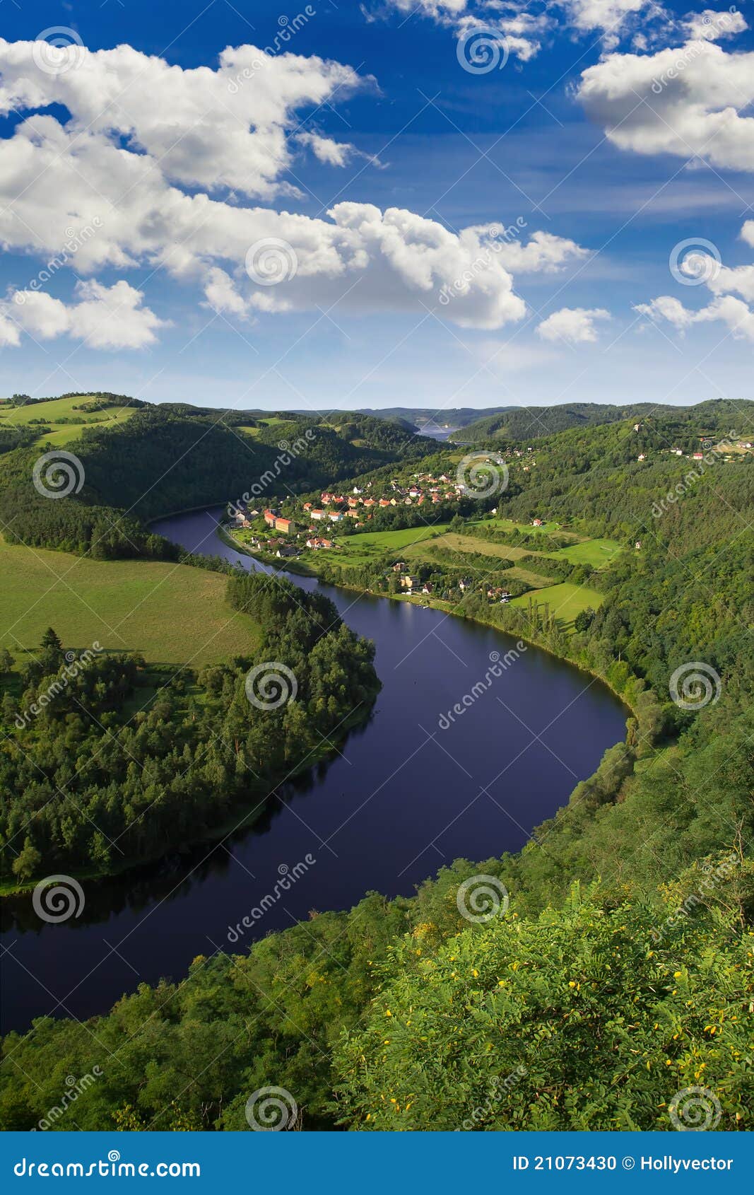 Vltava River Stock Photography | CartoonDealer.com #21073430