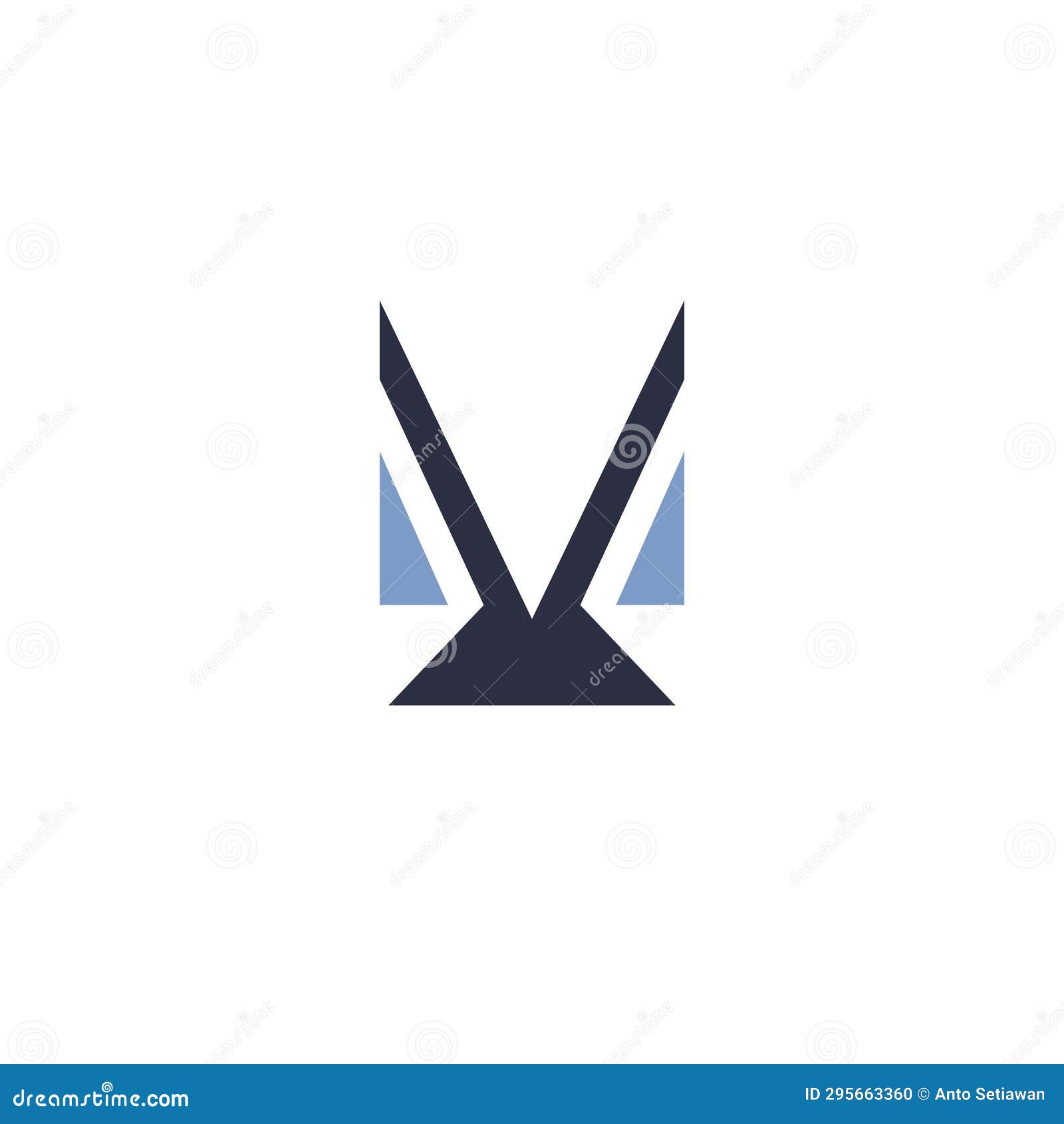 VM Logo Design. Letter MV Icon Stock Vector - Illustration of ...