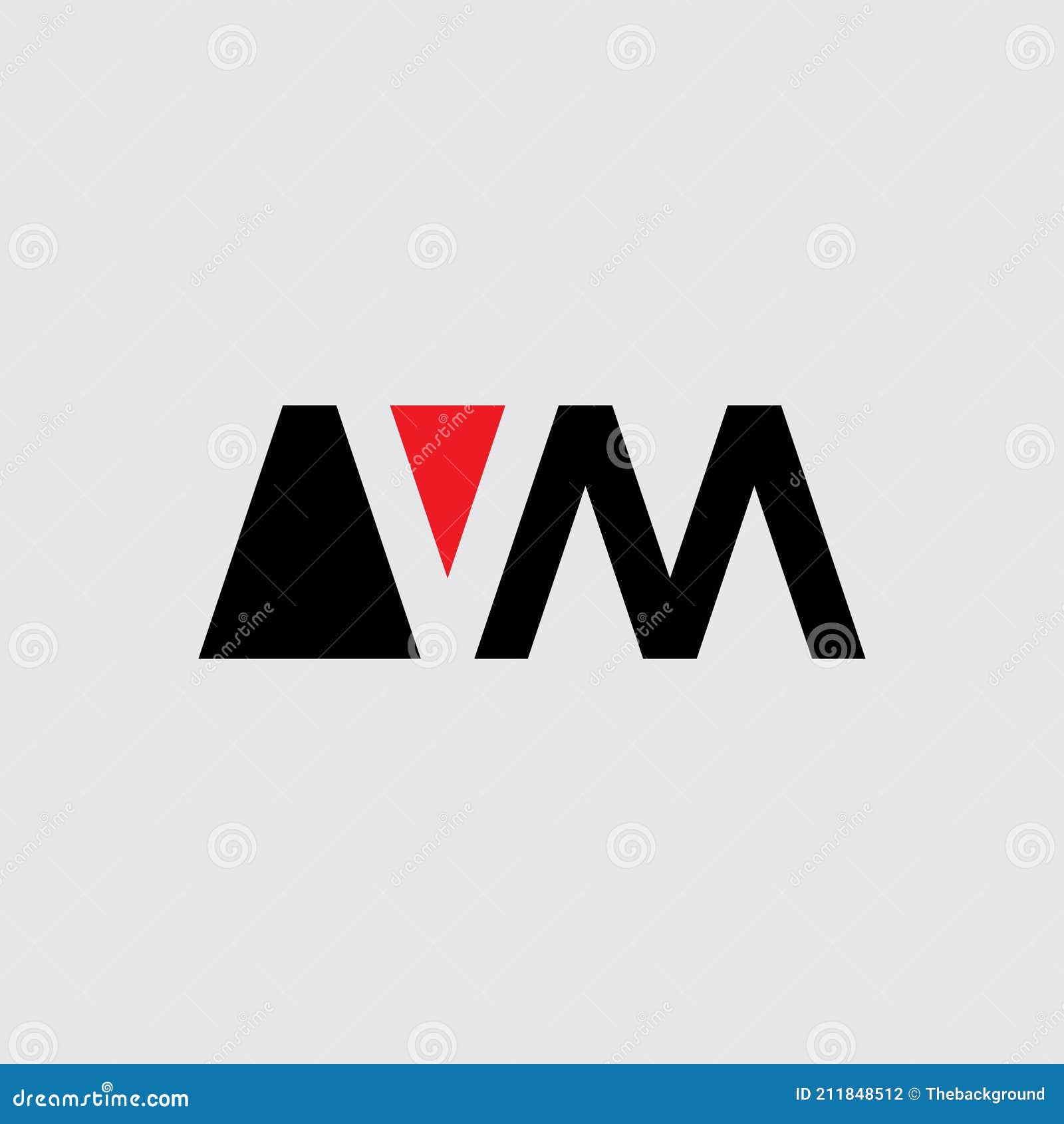 VM - Monogram or Logotype. Vector Design Element or Icon Stock Vector ...