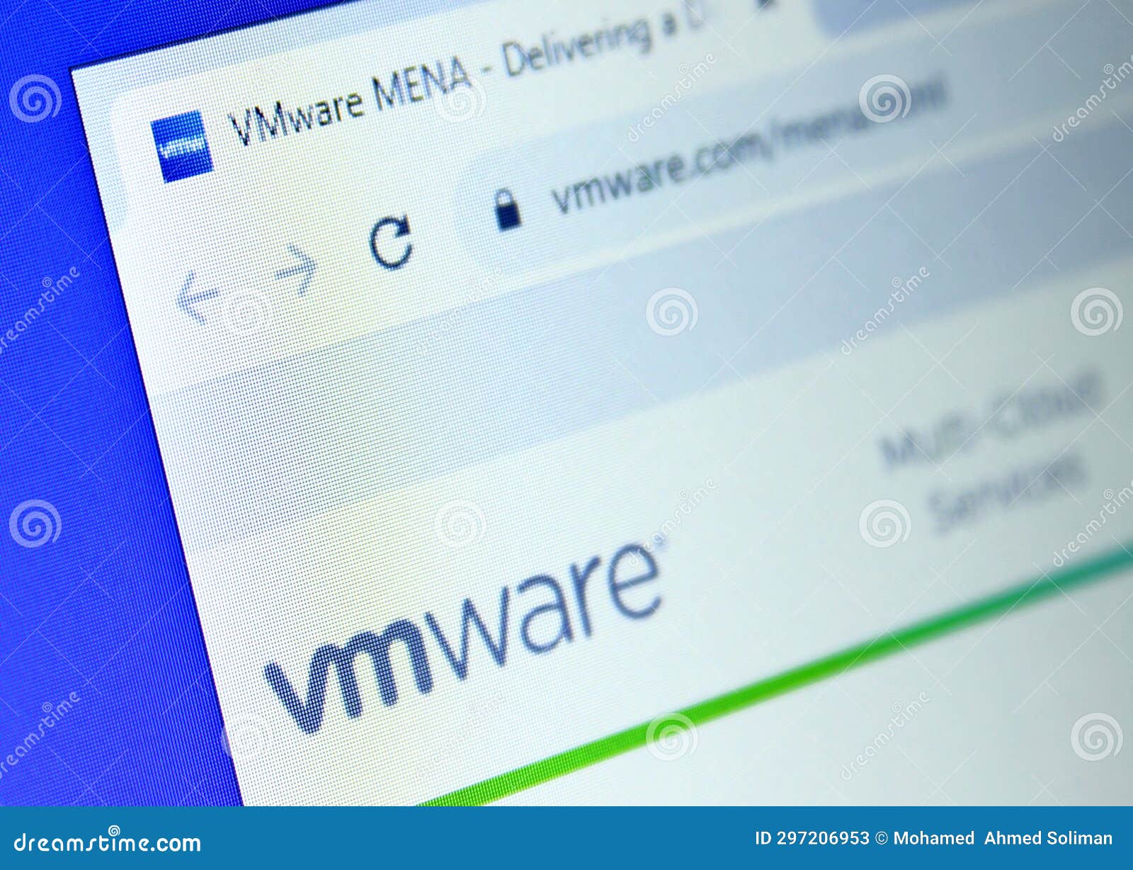 VMware Computer Software Company Logo Editorial Stock Photo - Image of ...