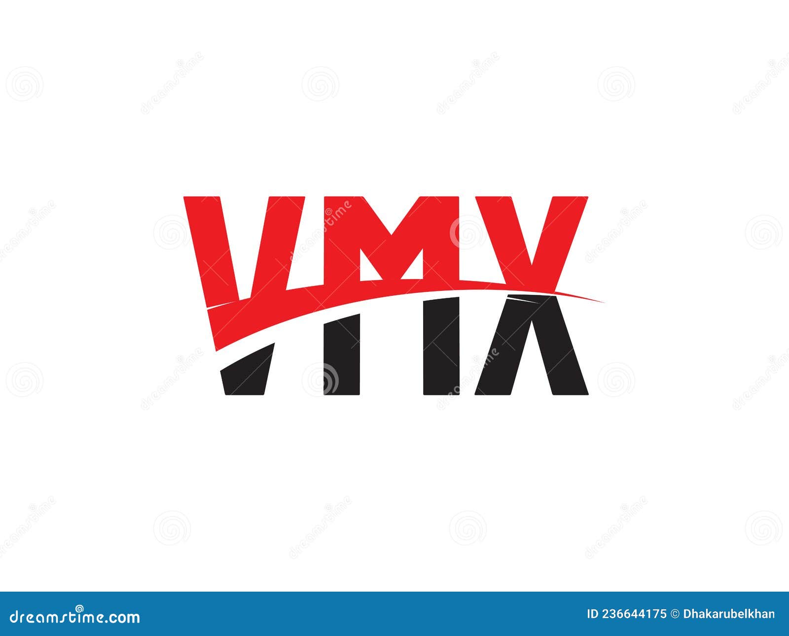 VMX Letter Initial Logo Design Vector Illustration Stock Vector ...