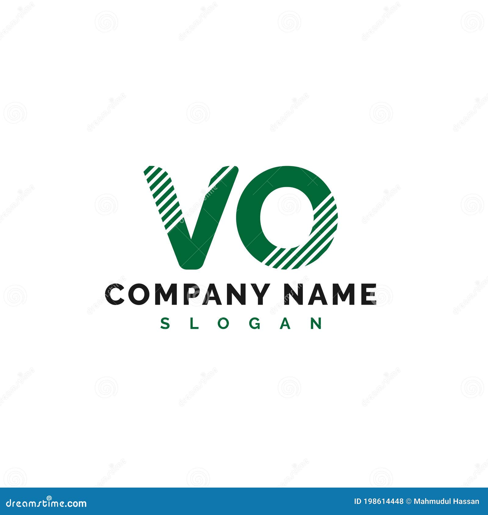VO Letter Logo Design. VO Letter Logo Vector Illustration - Vector ...