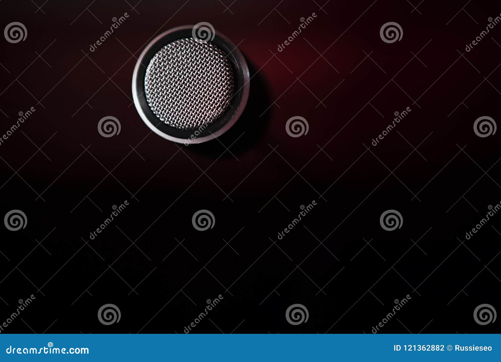 Studio microphone surface stock photo. Image of background - 121362882