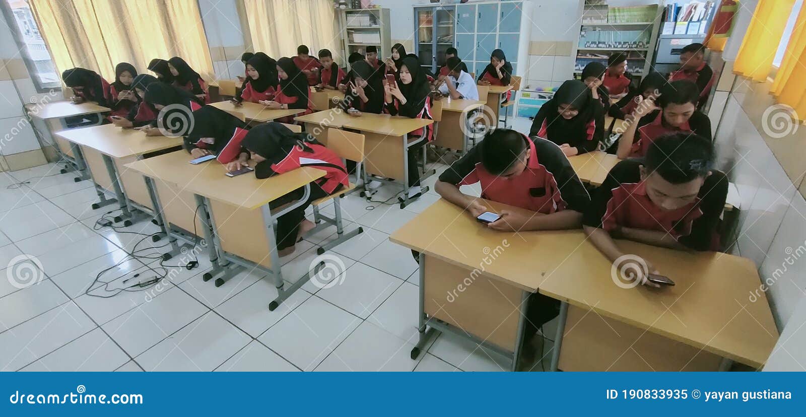 Vocational High School Computer Network Engineering Students are Taking ...