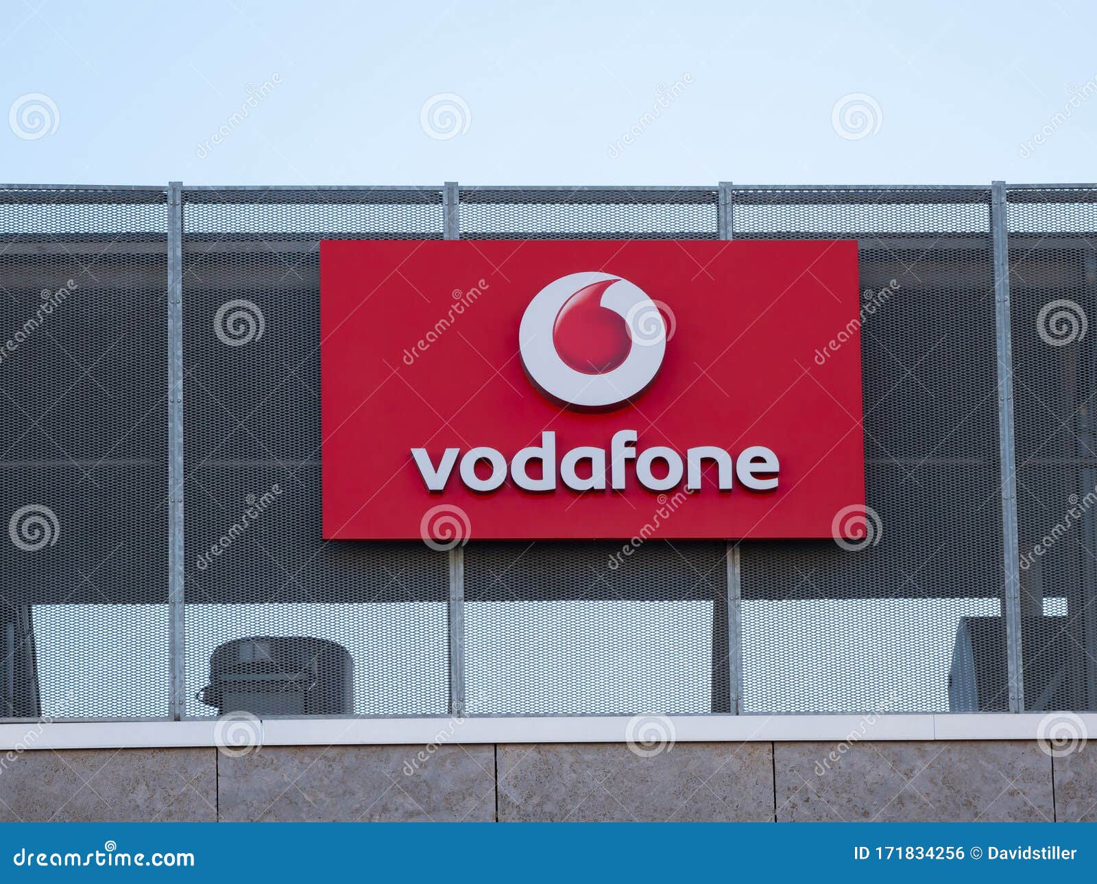 Vodafone Logo at a Store in Berlin, Germany Editorial Photo - Image of ...