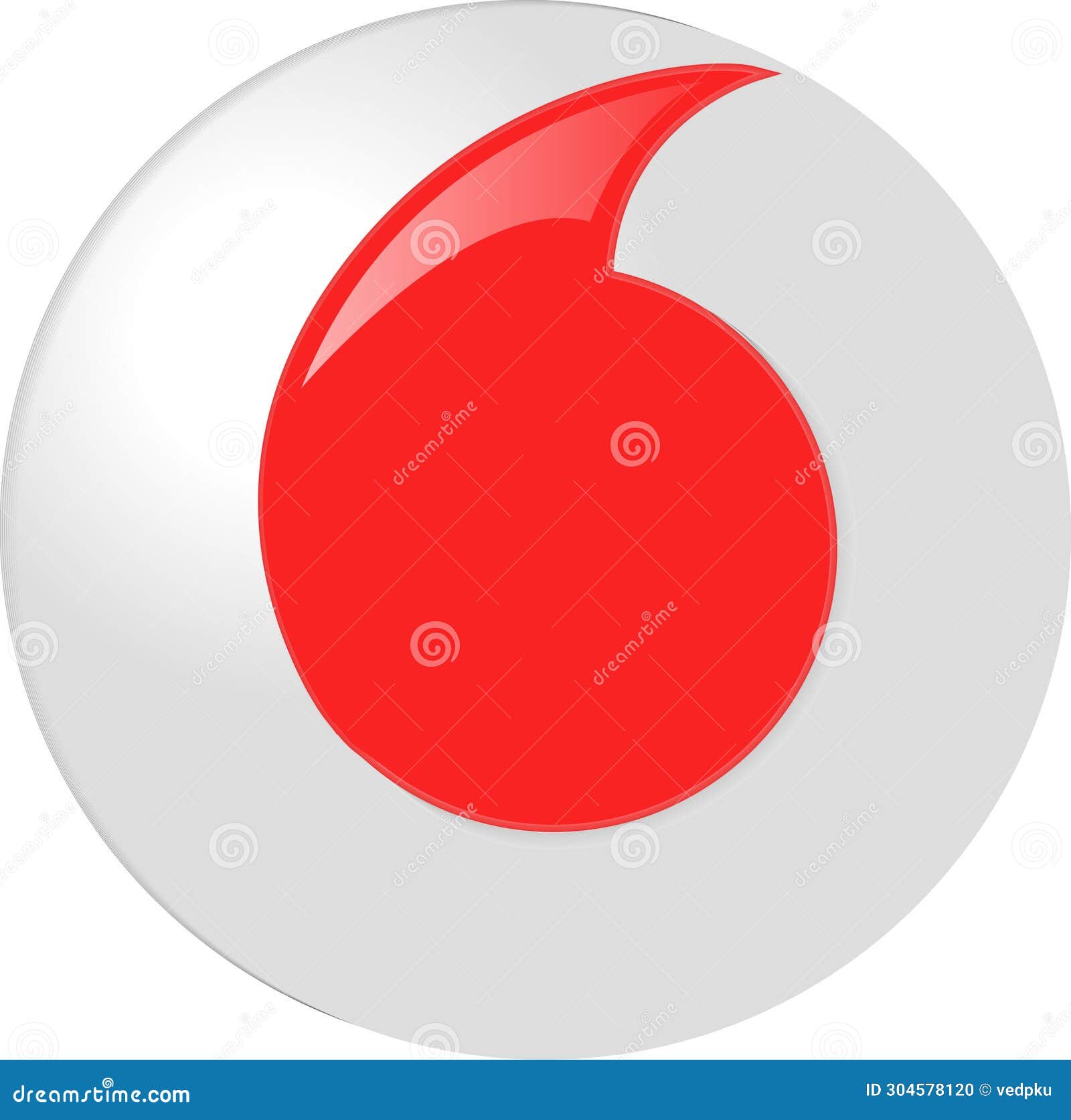 Vodafone Logo Vector , Telecom Company Typography, Telecommunications ...