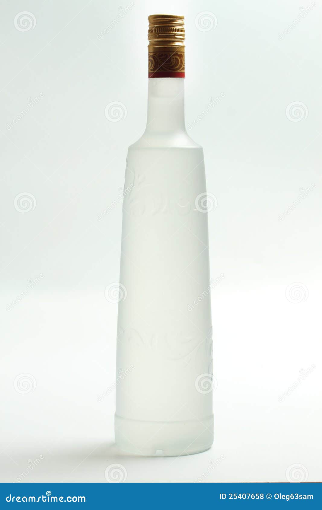 Vodka. stock photo. Image of shape, vertical, alcohol - 25407658