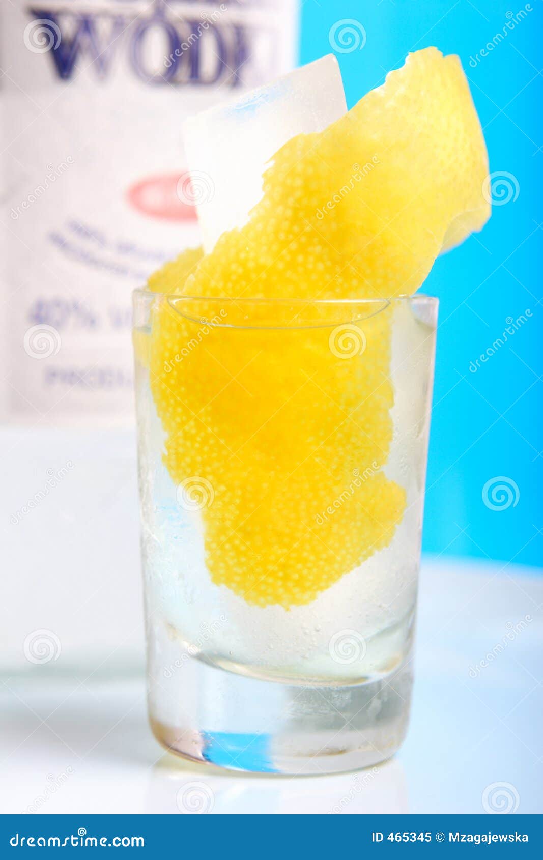 Vodka stock image. Image of drops, juice, bottle, fresh - 465345