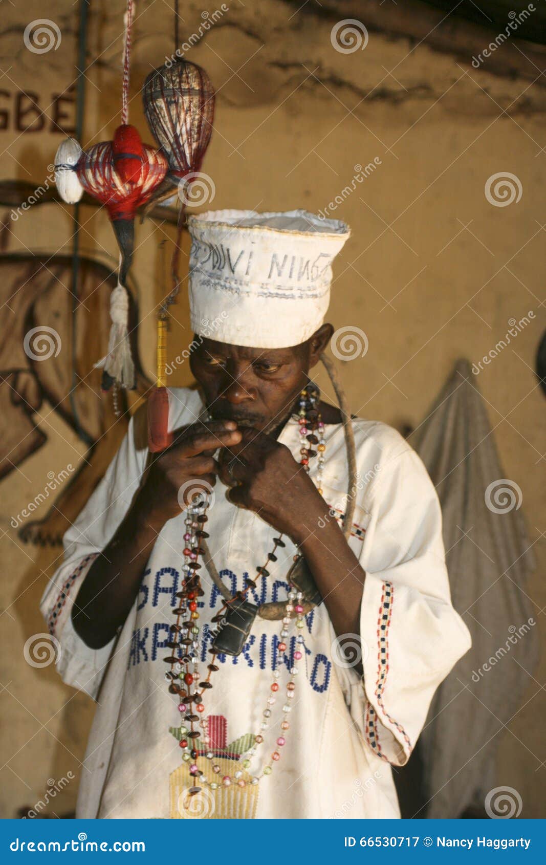 Vodun priest in Benin editorial photography. Image of vodoun - 66530717