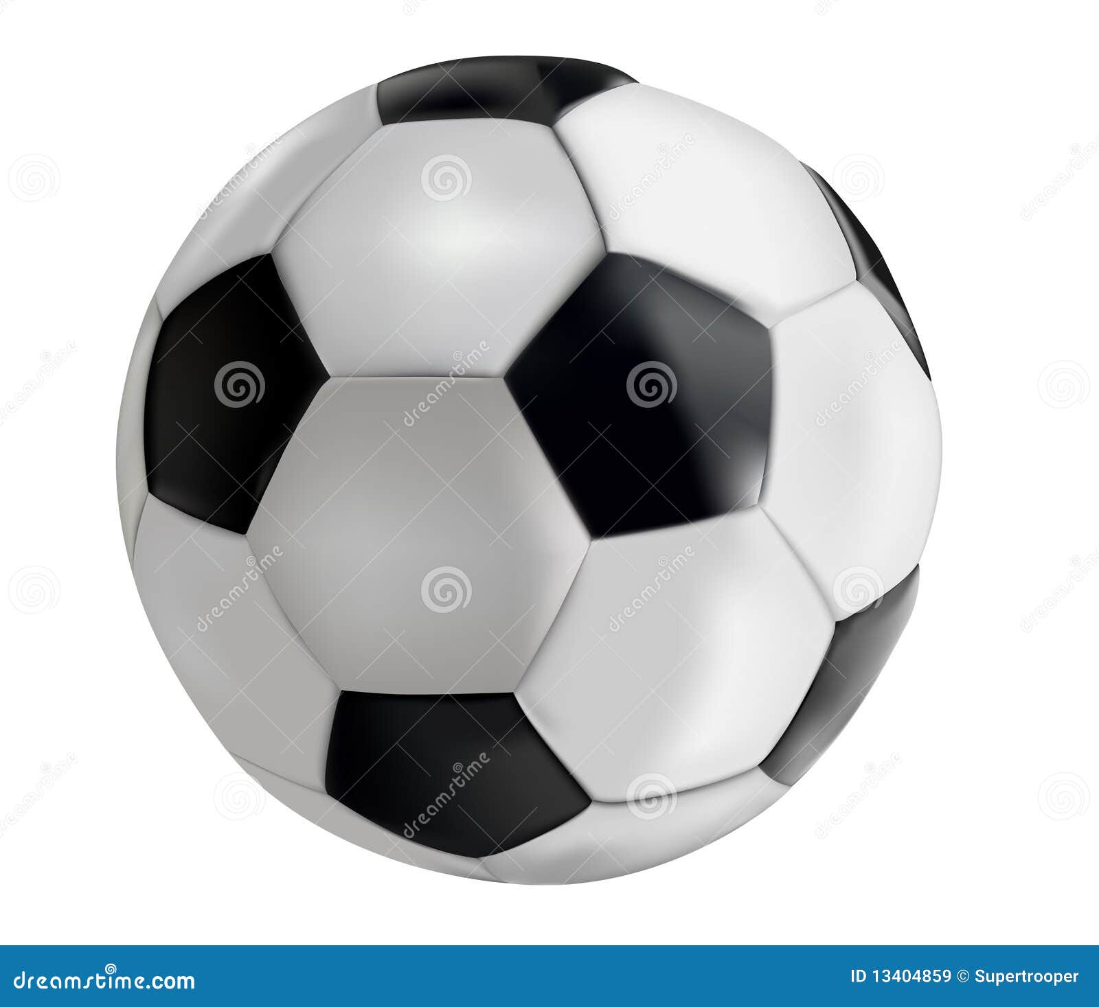 Voetbal-bal vector illustratie. Illustration of activiteit - 13404859