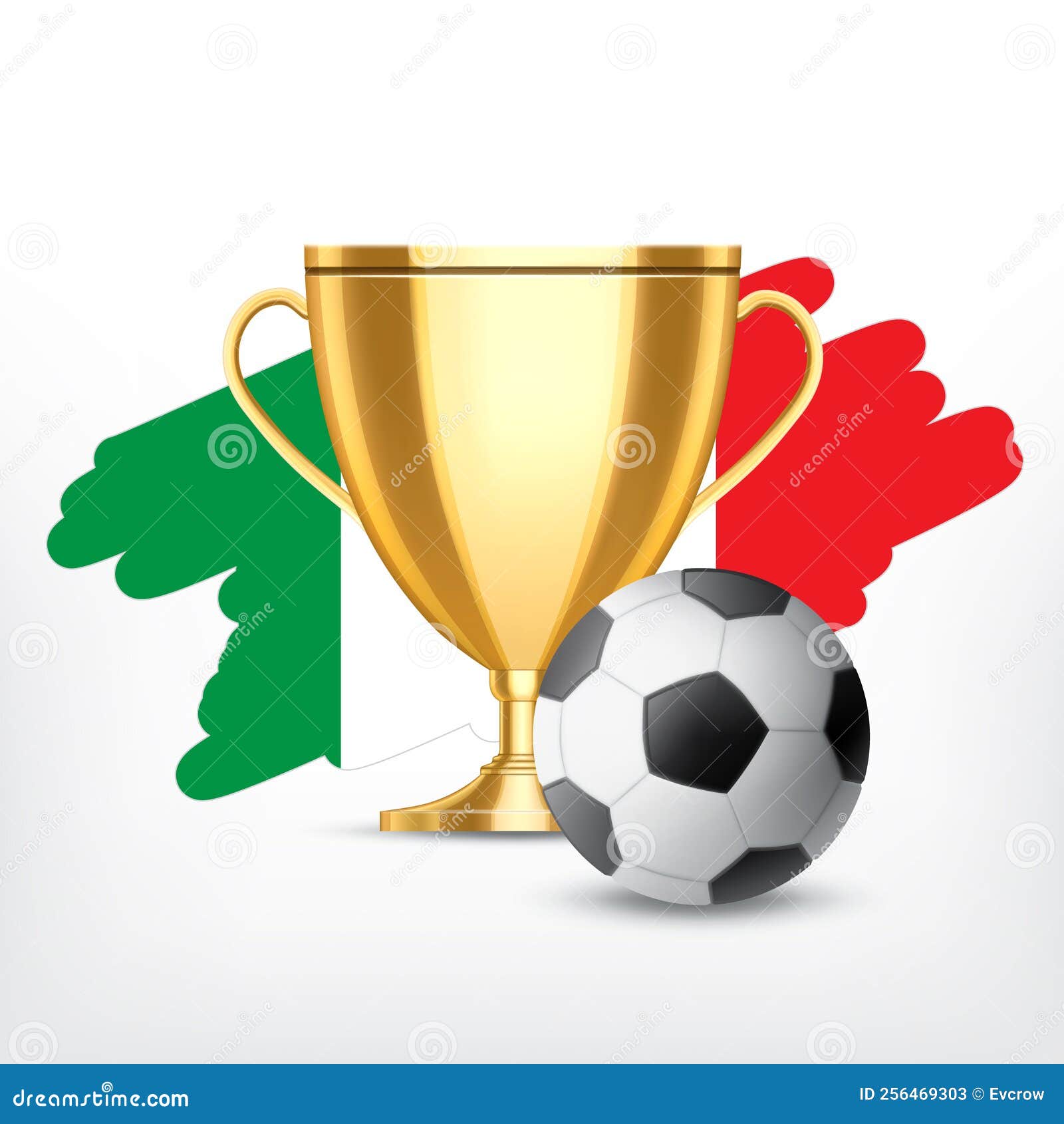 Voetbal Met Een Gouden Beker Vector Illustratie - Illustration of ... Voetbal Met Een Gouden Beker Vector Illustratie - Illustration of ...