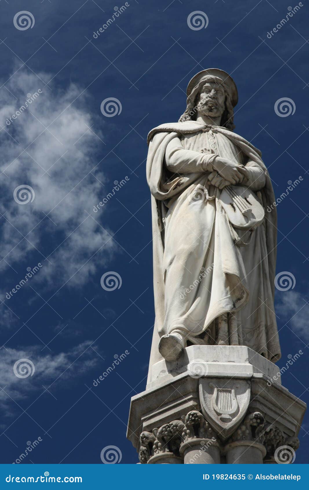 Vogelweide in Bozen stockbild. Bild von lyrik, österreich - 19824635